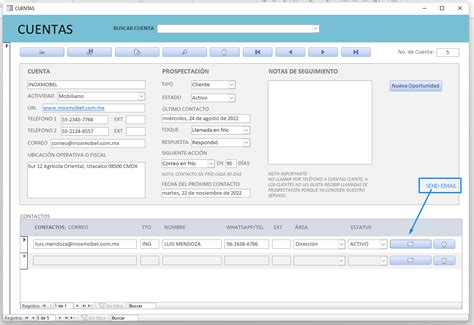 Microsoft Access Macro Enviarporcorreoobjetodebasededatos