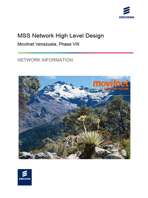 Mvt Ve Mss Network Hld Phase Viii Pdf Computer Network Network