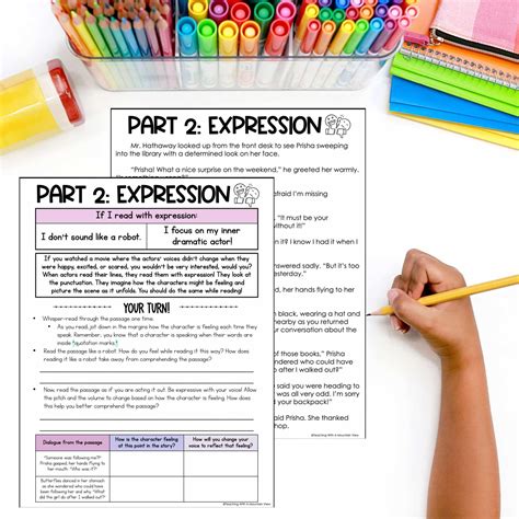 Fluency Reading Flipbook Comprehension Pace Expression And Accuracy Teaching With A