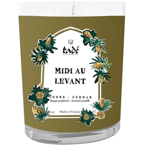 Tade Bougie Cèdre Midi Au Levant 180 G