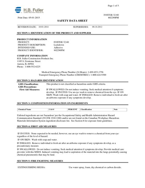 Honey Wax Msds Download