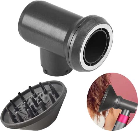 Diffuser And Adaptor Attachment For Dyson Airwrap Styler Hs01 Hs03 Hs05 Converting Your Air Diffuser And Adaptor Attachment For Dyson Airwrap Styler Hs01 Hs03 Hs05 Converting Your Air