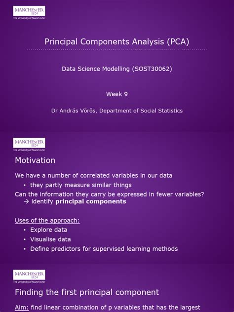 02 Principal Components Pdf Principal Component Analysis Statistics