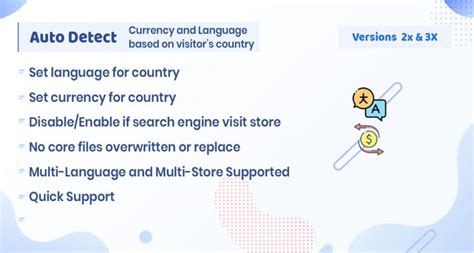 Autodetect Currency And Language