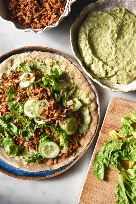 Shredded Tofu Tacos Low Fodmap George Eats