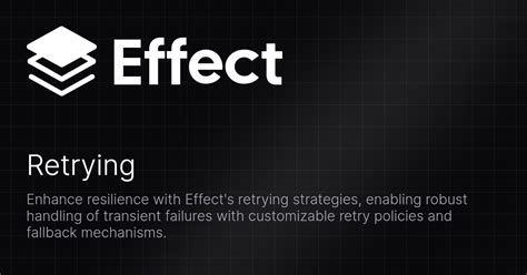Retrying Effect Documentation
