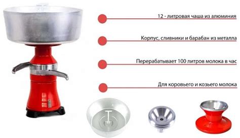 Сепаратор бытовой для молока "Сокол MS СЦМ-100" купить по цене 15 470.00 р.