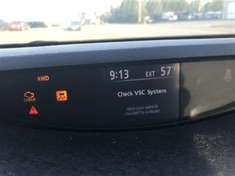 Vsc System On Toyota Venza Forums