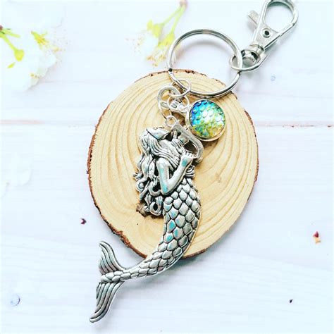 Personalised Mermaid Bag Charm • Made By Mums