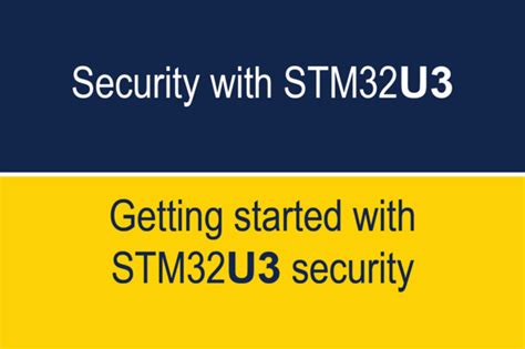 Categorystm32u3 Stm32mcu Categorystm32u3 Stm32mcu