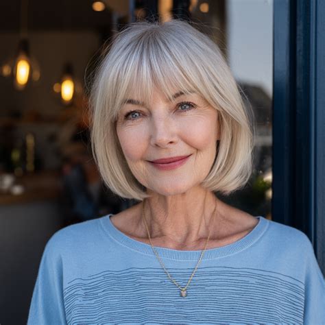 25 Modern Short Blonde Hair Ideas For Ladies With Grey Hair