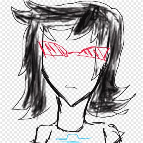 Black Hair Hime Cut Hair Coloring Sketch Feferi Peixes Hair Png Pngegg