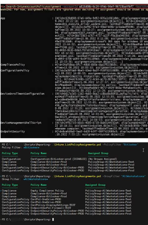 Any Way To See Which Configurations And Compliance Policies Are Assigned To A Group R Intune