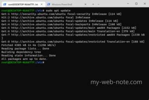 Wslapt Update Temporary Failure Resolving Ubuntu My Webnote