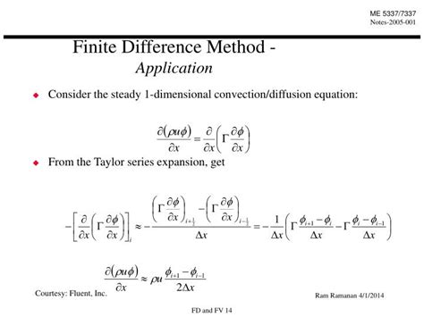 PPT Introduction To Computational Fluid Dynamics Lecture Discretization Finite Volume