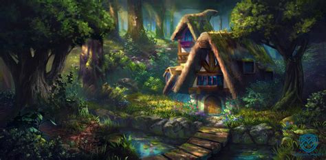 Artstation Witchs Cottage