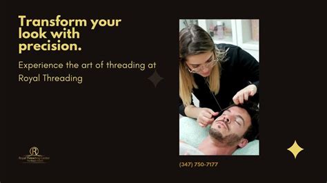 Experience The Art Of Threading At Royal Threadings Youtube