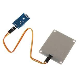 NH Raindrop Detection Sensor Snow Rain Detector Weather Module For Arduino Amazon In