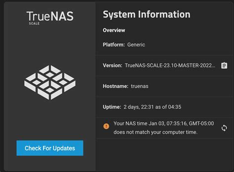 Force Time Sync Via Ntp Servers Truenas Community