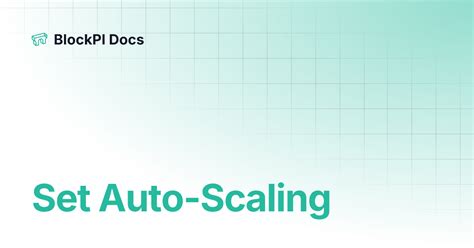 Set Auto Renew Blockpi Docs