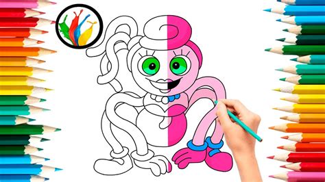 How To Draw Mommy Long Legs Poppy Playtime Youtube