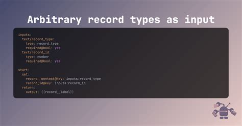 Arbitrary Records As Input Cerb
