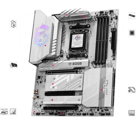 Mpg B850 Edge Ti Wifi Gaming Motherboards｜best Motherboard For Ai Pc｜msi