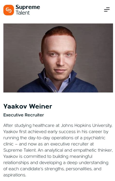 Yaakov Weiner On Linkedin Careerdevelopment Supremetalent 17 Comments