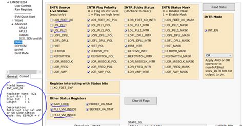 Lmk5b12204 Need Help Configuring One Output To Generate 384 Mhz Clock Clock And Timing Forum