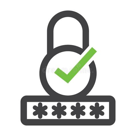 Password Confirmation Icon â€ Secure Login And Access Verification