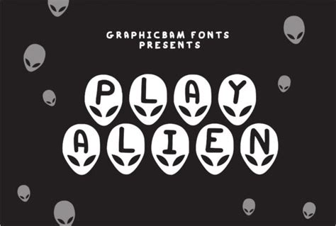 Play Alien Font Fonts Free Downloads