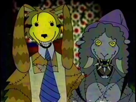 Pumpkin Rabbit And Witch Sheep Imagens Assombradas Desenho De Boneco