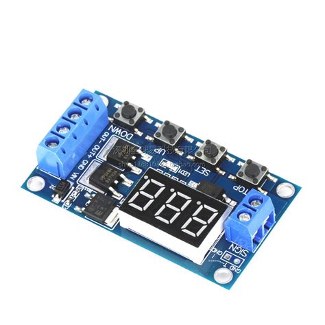 Trigger Cycle Timing Delay Switch Circuit Dual Mos Tube Control Board