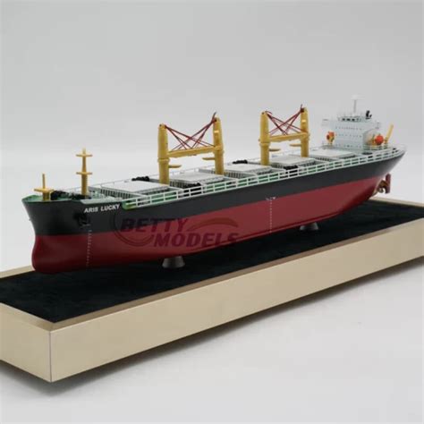 large scale ocean cargo vessel model container ship boat physical model