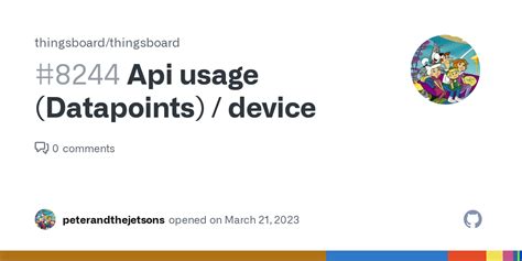 api usage datapoints device · issue 8244 · thingsboard thingsboard
