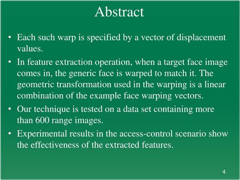 Ppt 3 D Face Recognition Based On Warped Example Faces Powerpoint Presentation Id 1770056
