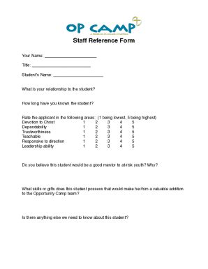 Fillable Online Employee Reference Letters With Template And Sample Indeed Fax Email Print