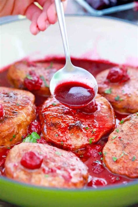 Cherry Pork Chops Recipe [video] Sweet And Savory Meals