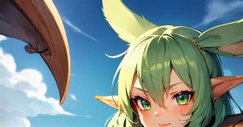 Aiイラスト Cute Kemono Elf Thetiredpenのイラスト Pixiv