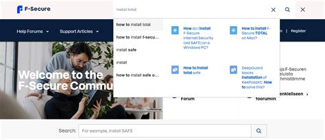 📣 introducing query suggestion and preview enhancing your search experience — f secure community