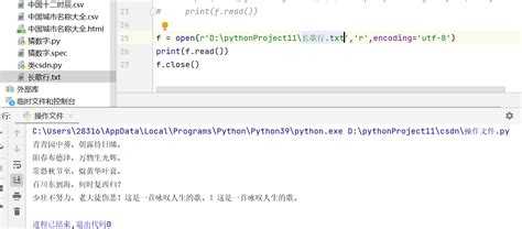 Python对文件的操作 Csdn博客