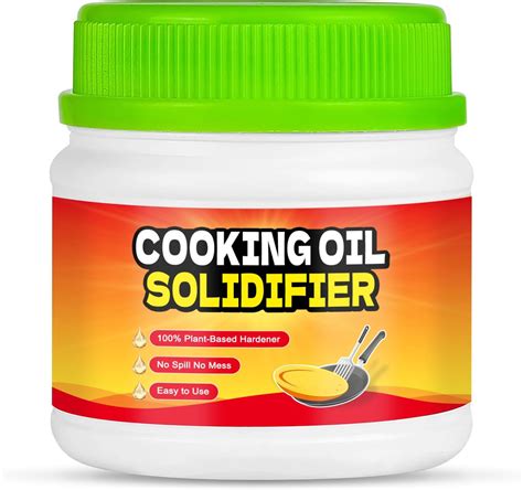 Cooking Oil Solidifier Powder 12oz Grease Hardener Powder