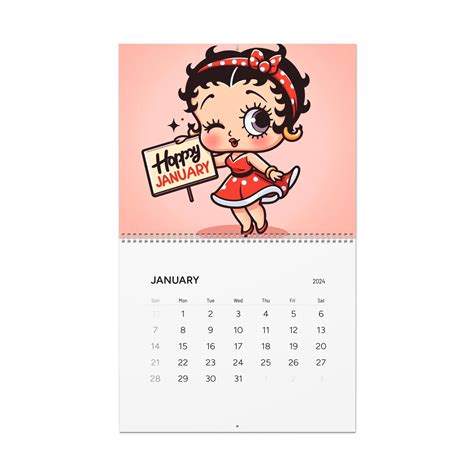 Wall Calendars 2024 Unique Betty Boop Look Alike T Idea Sales Etsy