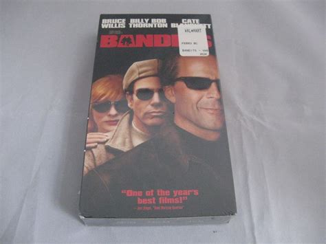 Bandits New Vhs Action Comedy Bruce Willis Billy Bob Thornton Cate