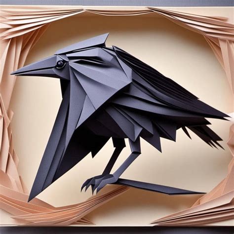 Origami Crow By Caramelfeather On Deviantart