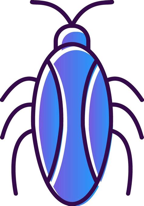 Cockroach Gradient Filled Icon 42759156 Vector Art At Vecteezy
