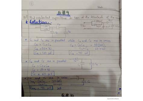 Solution How To Calculate Equivalent Capacitance And Equivalent