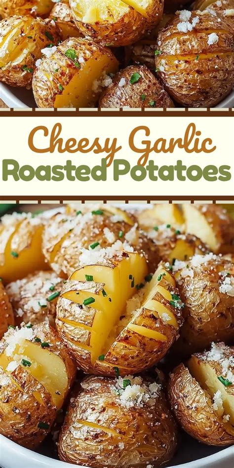 Cheesy Garlic Roasted Potatoes A Flavorful Delight Flavorful Haven
