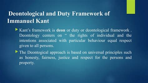 Chapter 4 Lesson 1frameworks And Principles Behind Moral Frameworks Pdf