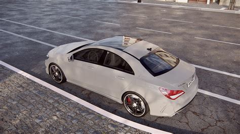 3d High Quality Car Mercedes Cla Model Turbosquid 2174196